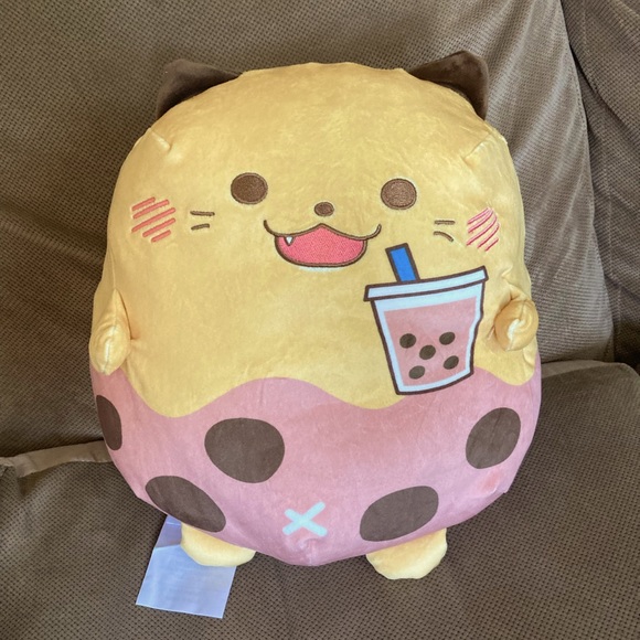 Toys | Boba Cat Plush | Poshmark